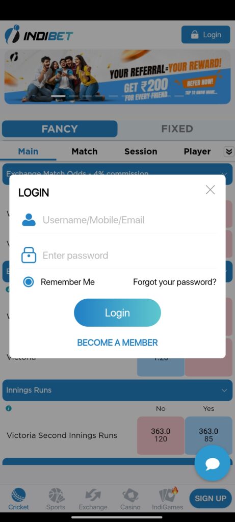 IndiBet - Official Cricket (IPL) Betting WebSite Indibet.co.in India